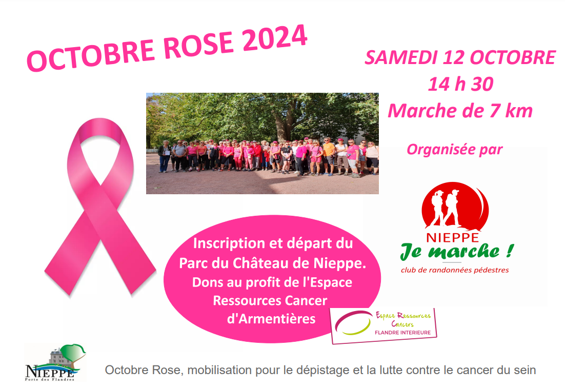 Octobre Rose - FFRandonnée Nord